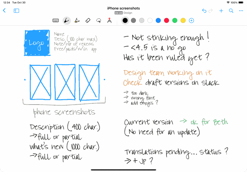 MyScript Notes（旧 Nebo） | MyScript