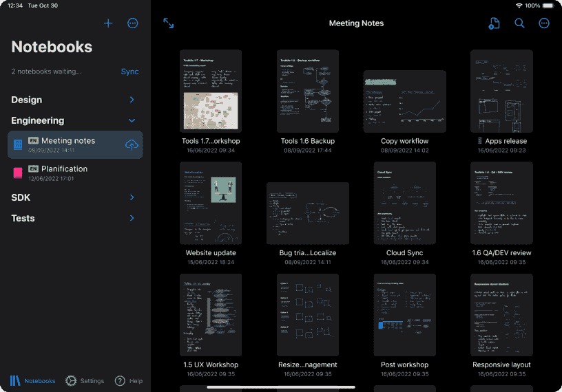 MyScript Notes (anteriormente Nebo) | MyScript