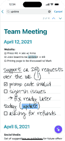 MyScript Notes (anteriormente Nebo) | MyScript