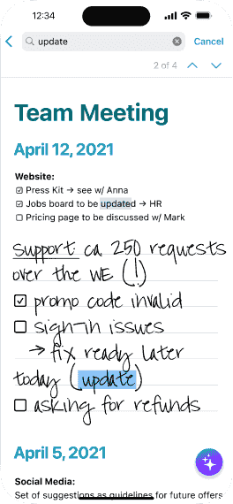 MyScript Notes (formerly Nebo) | MyScript