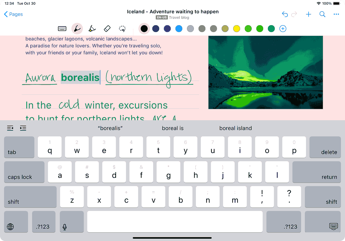 MyScript Notes (anciennement Nebo) | MyScript